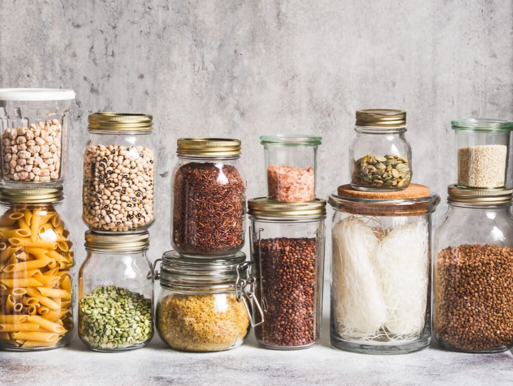 Mason Jars Used for Storage Jars | MC Glass