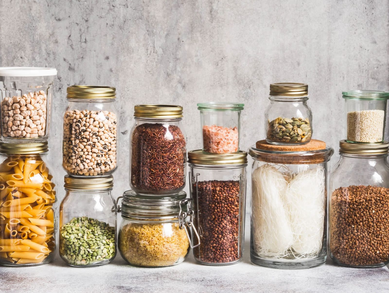 Mason Jars Used for Storage Jars | MC Glass